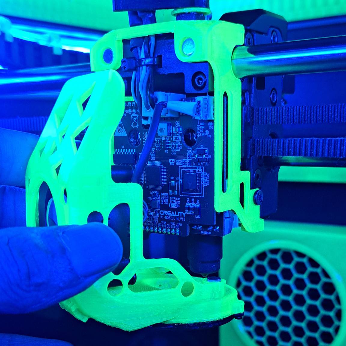 3D打印机配件STL下载 - Best Magnetic K1 Max / K1C Super Turbo Extruder Cover ...