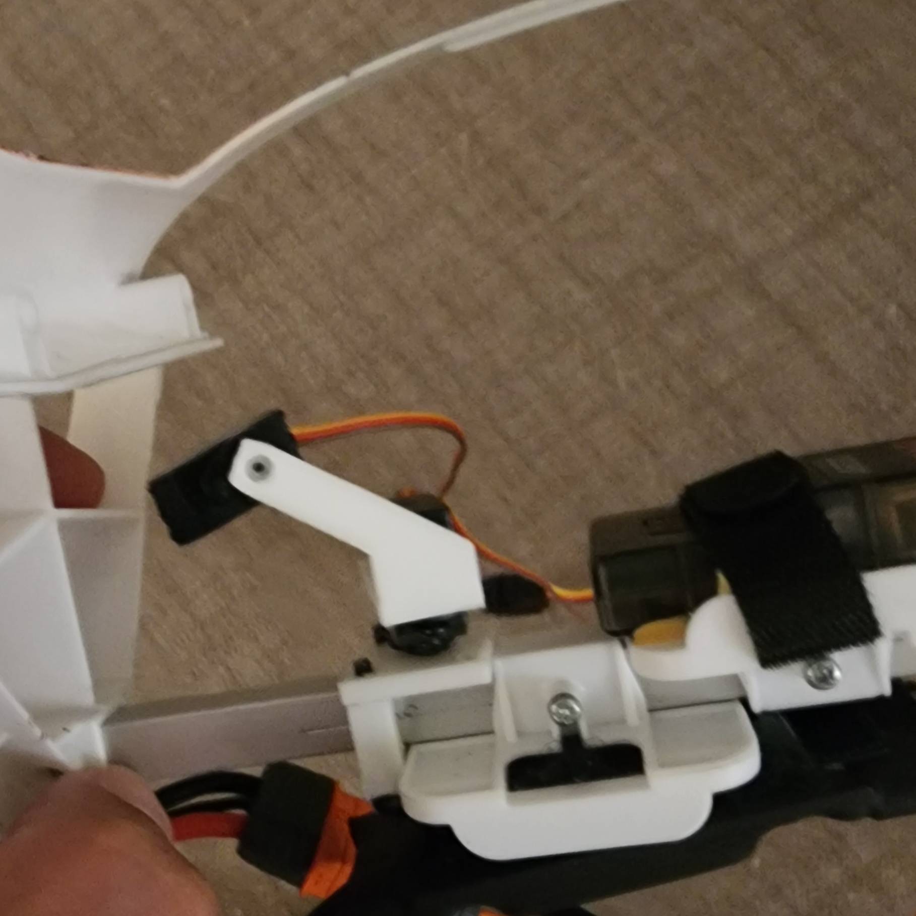 3D Printer Files | 3MF File | eflite SUS fpv camera mount, 2.1g servos ...