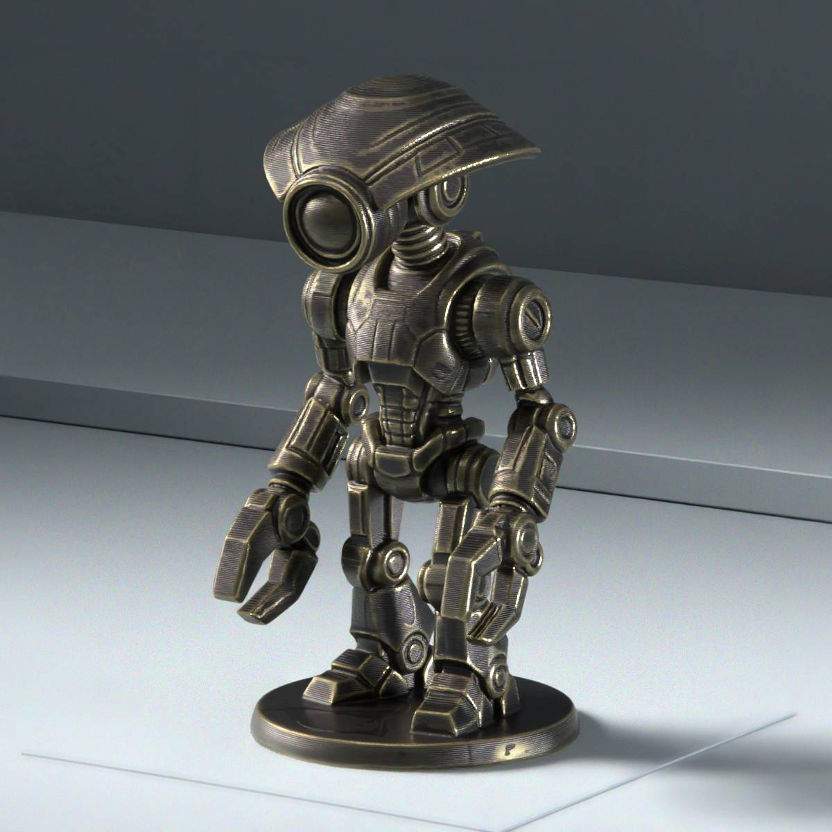 3D Printer Files | 3MF File | Pit droid (inspired) robot | Creality Cloud