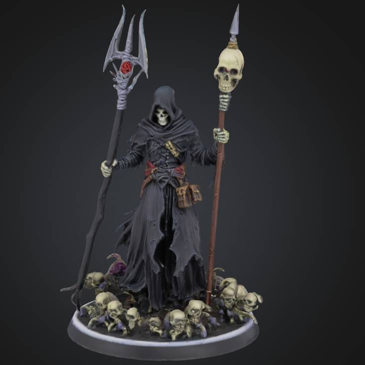 Miniature Games & Accessories STL Download - undead battlemage game ...