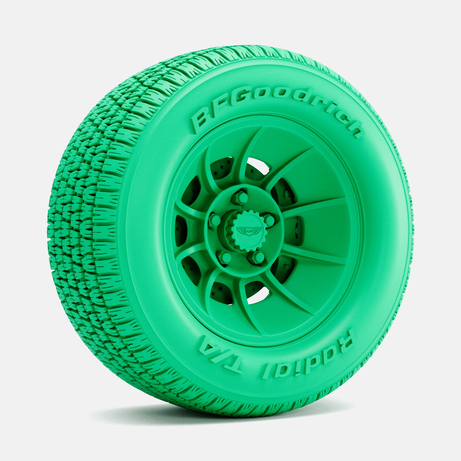 Vehicles & Machinery STL Download - 15x8.5 Vector Wheel, BFGoodrich ...