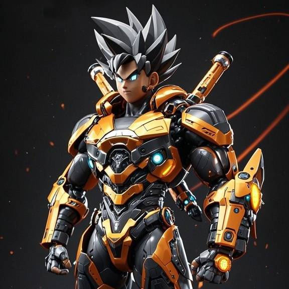 3D Printer Files | 3MF File | Dragon Ball Super Saiyan Mecha X-ULTRA ...