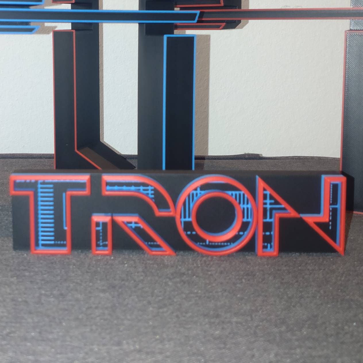 3D Printer Files | 3MF File | Tron Logo | Creality Cloud