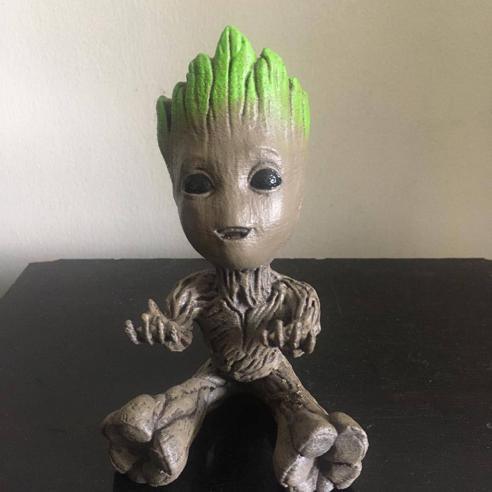 3D Printer Files | 3MF File | baby groot | Creality Cloud