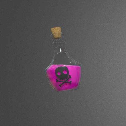 Props & Terrain STL Descarga - Poison potion - neagww
