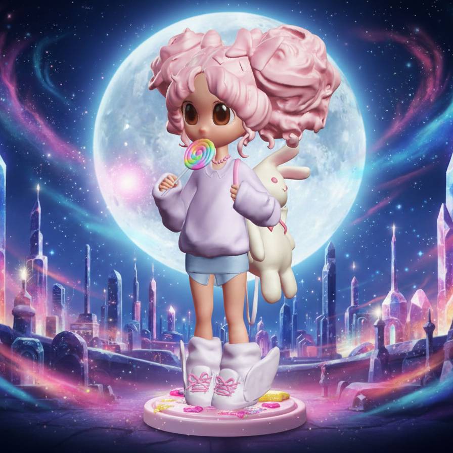 Fichier pour Imprimante 3D | Fichier 3MF | Sailor Moon Chibi | Creality ...