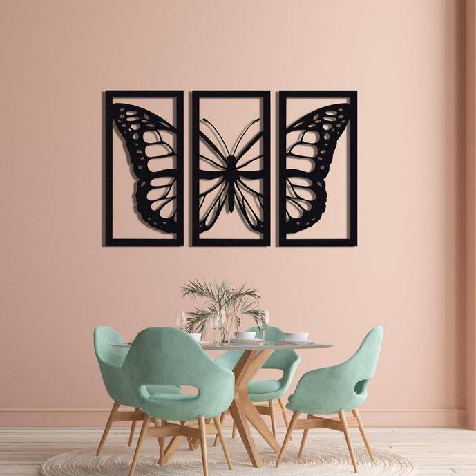 3D Printer Files | 3MF File | WallArt Butterfly 002 | Creality Cloud