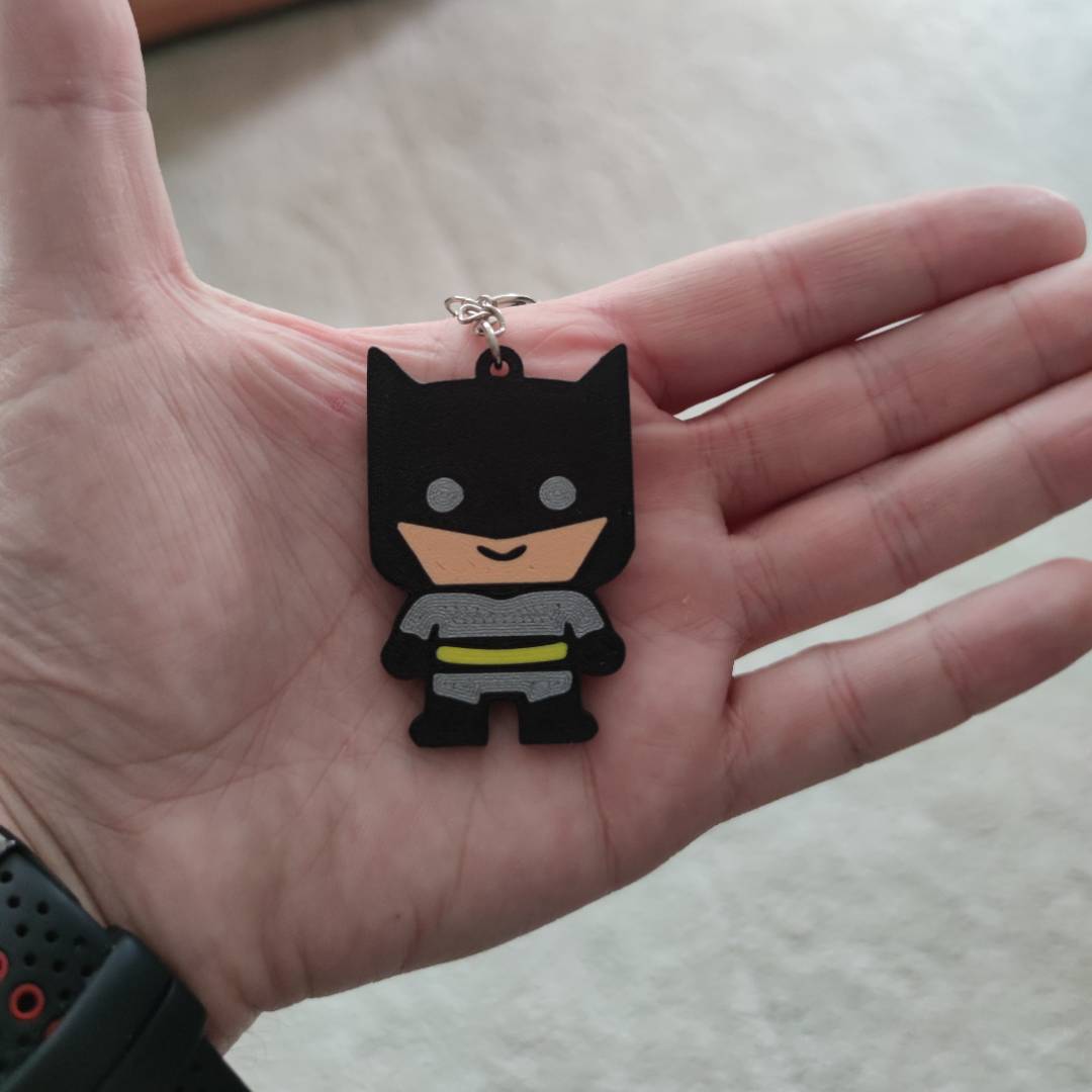 3D Printer Files | 3MF File | Batman Keychain | Creality Cloud