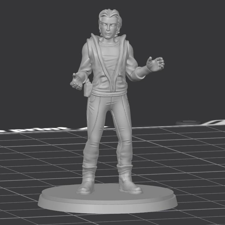 3D Printer Files | 3MF File | D&D modern human male | Creality Cloud
