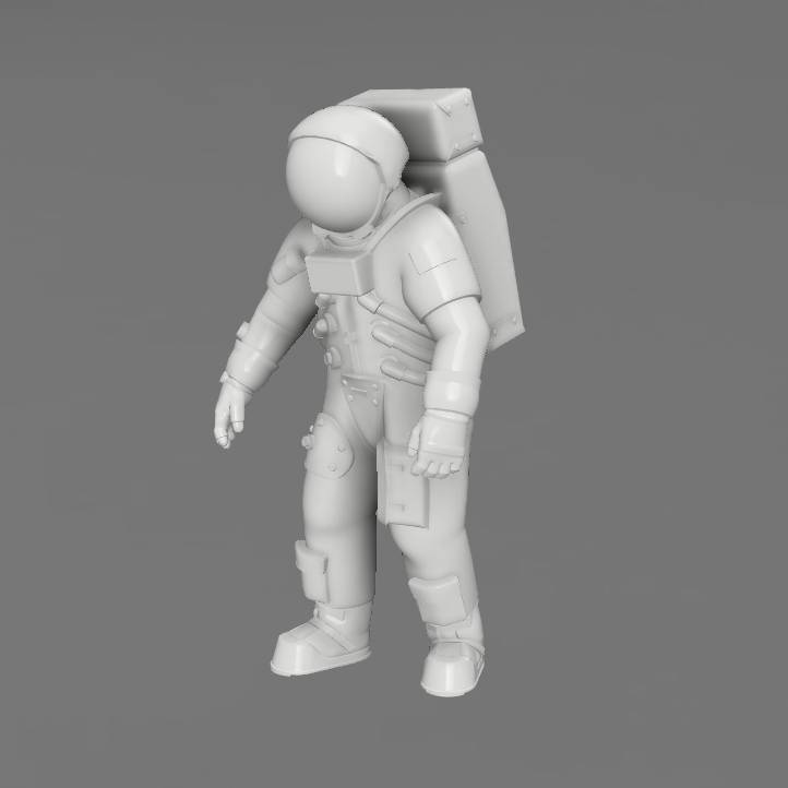 Archivos de impresora 3D | Archivo 3MF | Astronaut | Creality Cloud