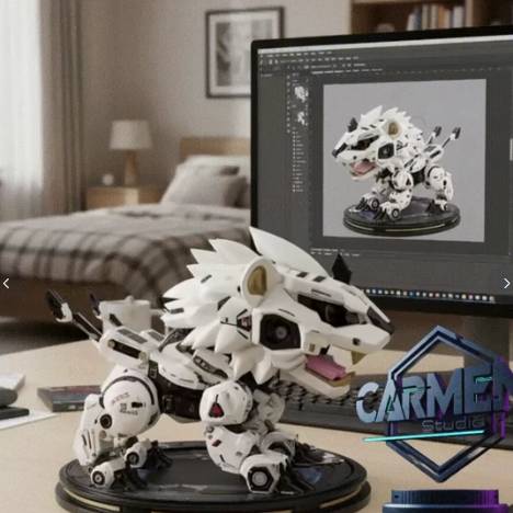 3D Printer Files | 3MF File | ZOIDS Lions | Creality Cloud