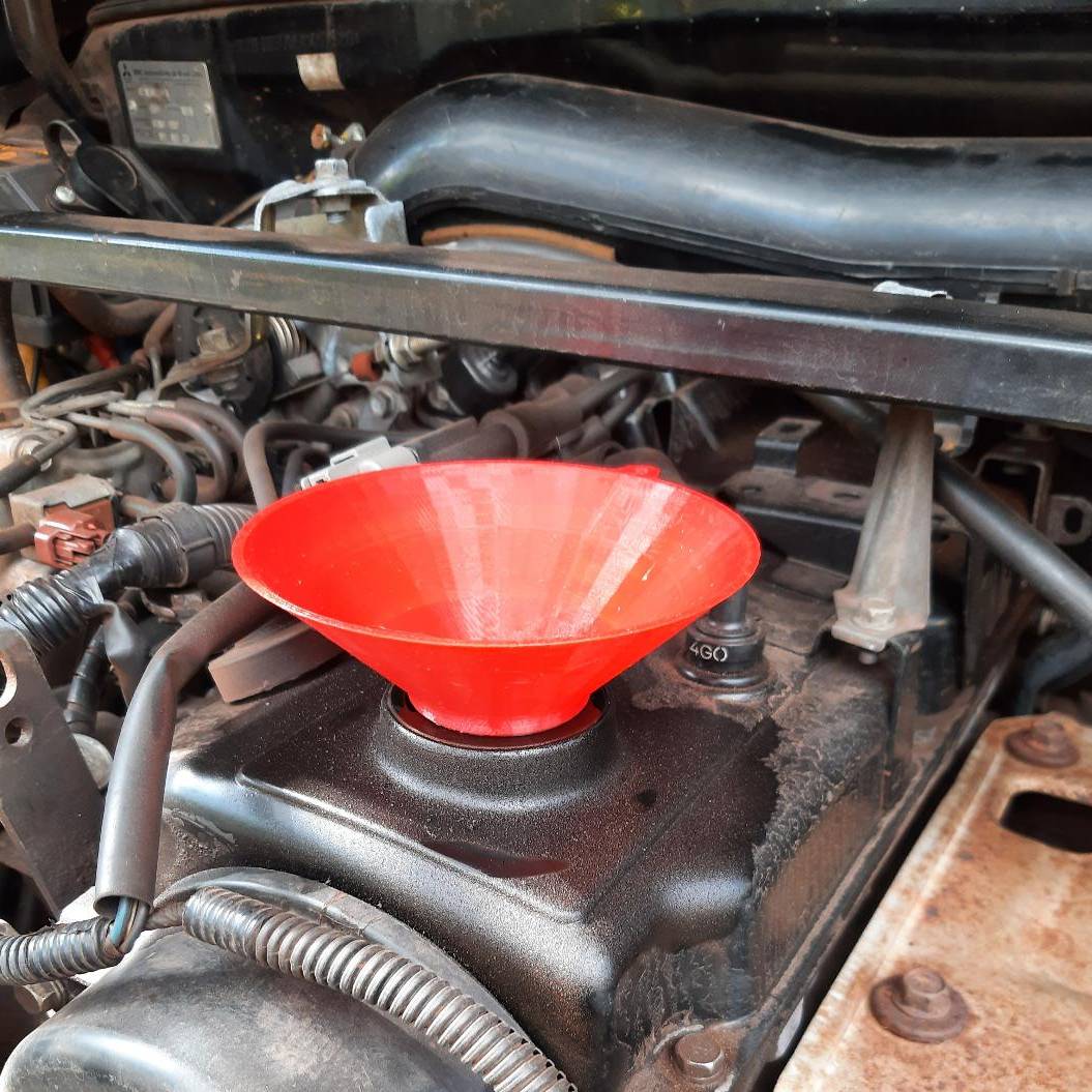 3D Printer Files | 3MF File | twist lock Oil funnel | Creality Cloud