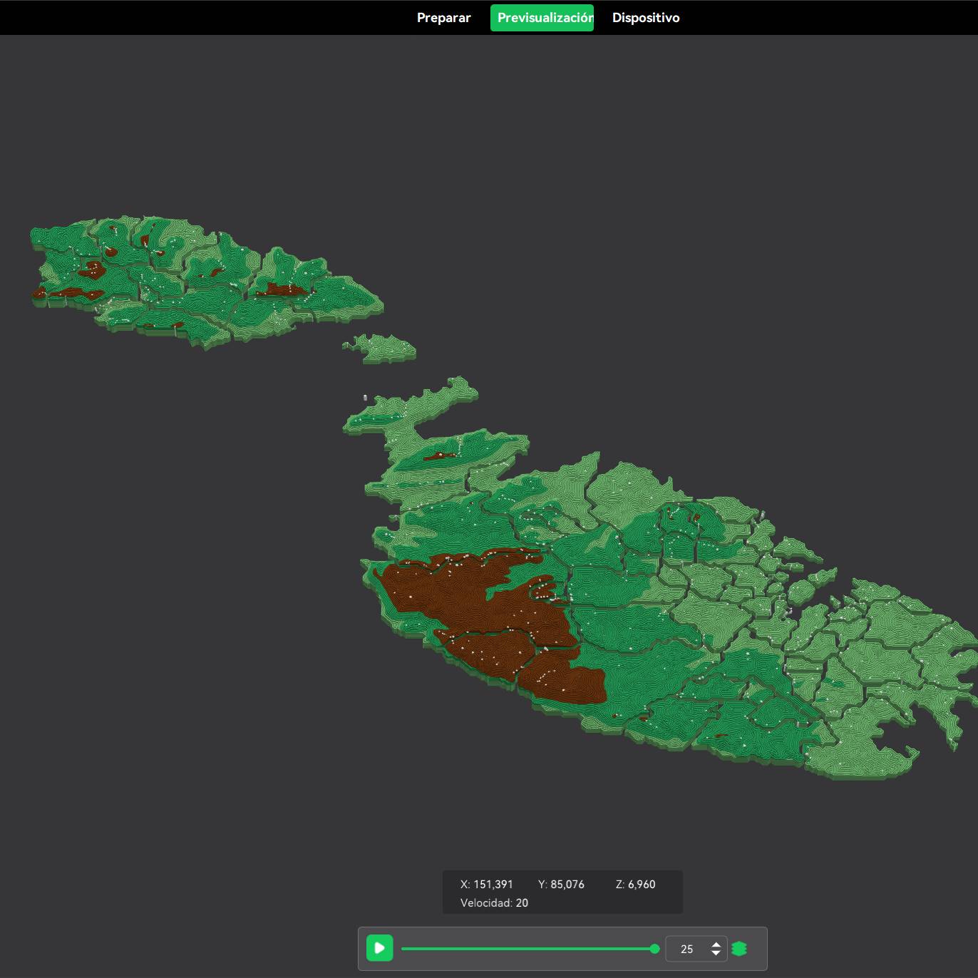 3D Printer Files | 3MF File | Local Councils of Malta. 3D Map puzzle ...