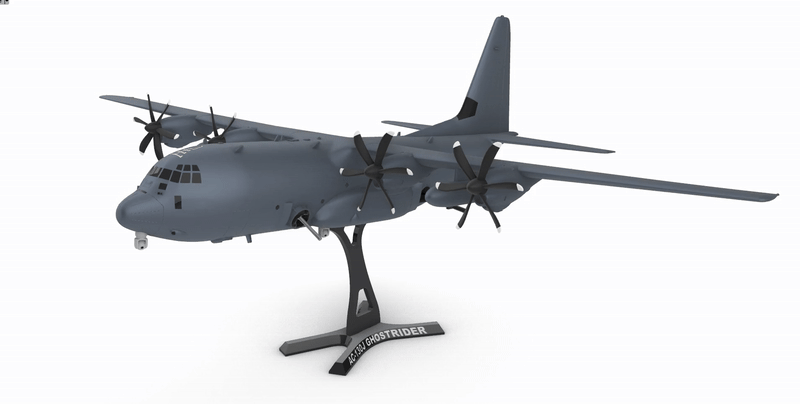 Other STL Download - AC-130J Ghostrider 1:65by 3D Araujo
