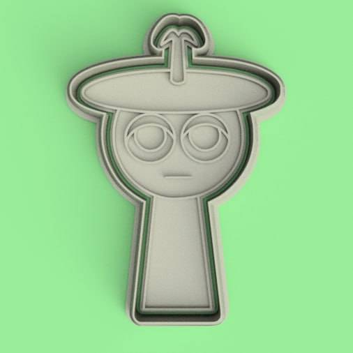 Other STL Download - sprunki clukr cutter + stampby Selected
