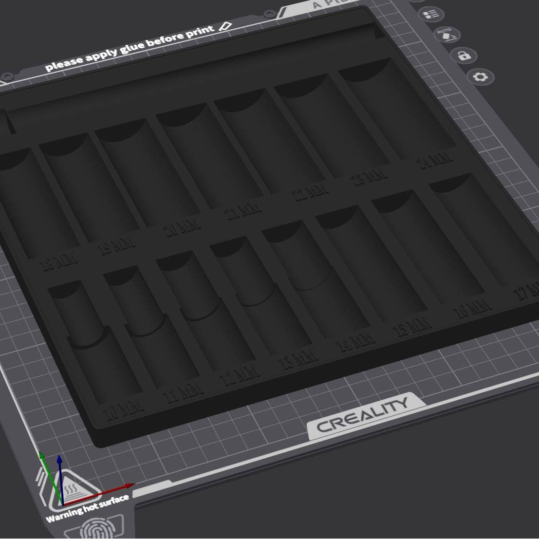 Free Tools & Spare Parts STL Download - Gridfinity Impact Sockets 10mm ...