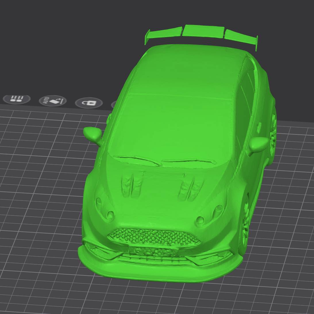 3D Printer Files | 3MF File | Ford Fiesta Time trial car | Creality Cloud