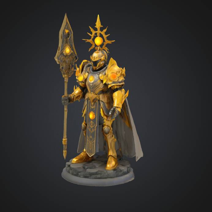3D Printer Files | 3MF File | FREE solarion warden warrior game rpg ...