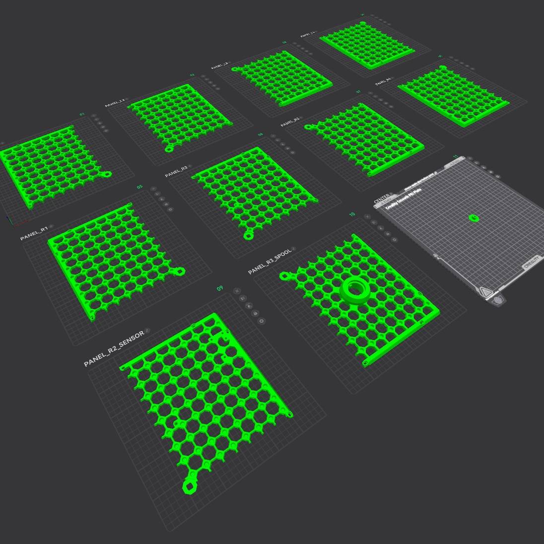 3D Printer Files | 3MF File | CREALITY K1max - MULTIBOARD PANELS [WITH ...