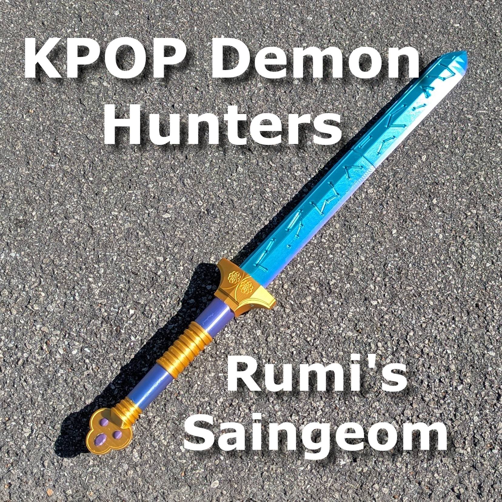 3D Printer Files | 3MF File | Rumi's Sword (Saingeom) - Kpop Demon ...