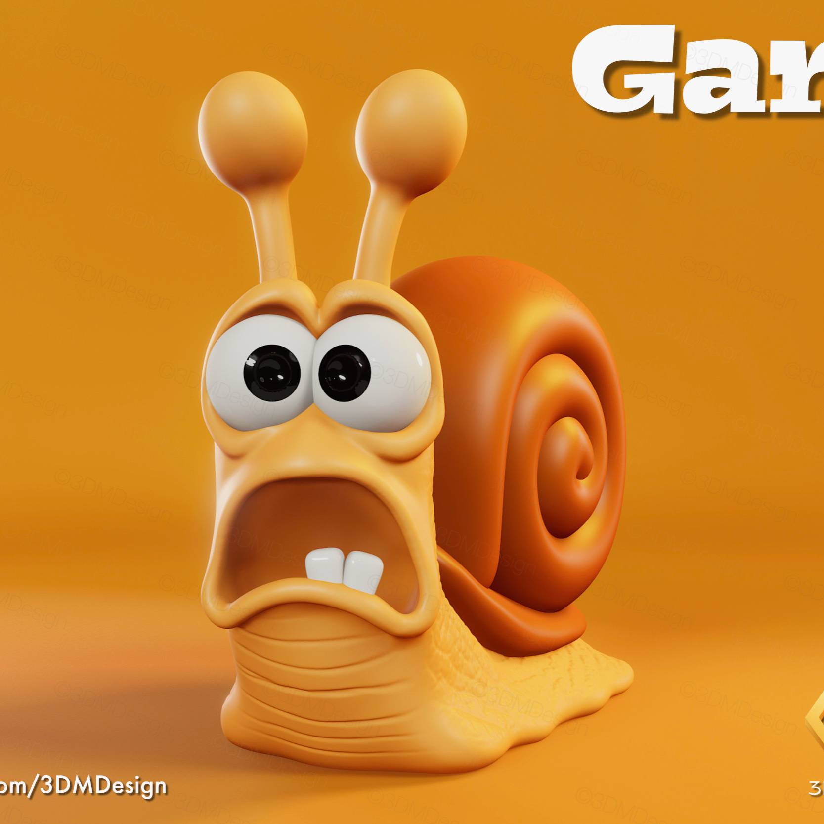 3D Printer Files | 3MF File | Gary the Snail | Creality Cloud