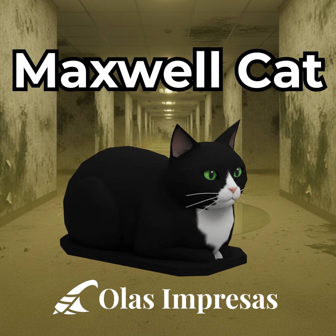 3D Printer Files | 3MF File | Maxwell Cat Figure | Creality Cloud