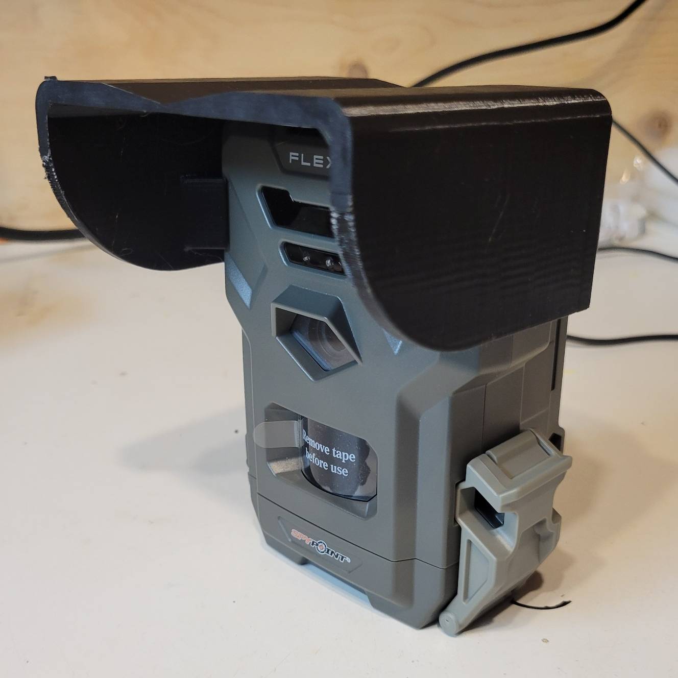 3D Printer Files | 3MF File | Hood for spypoint trail camera | Creality ...