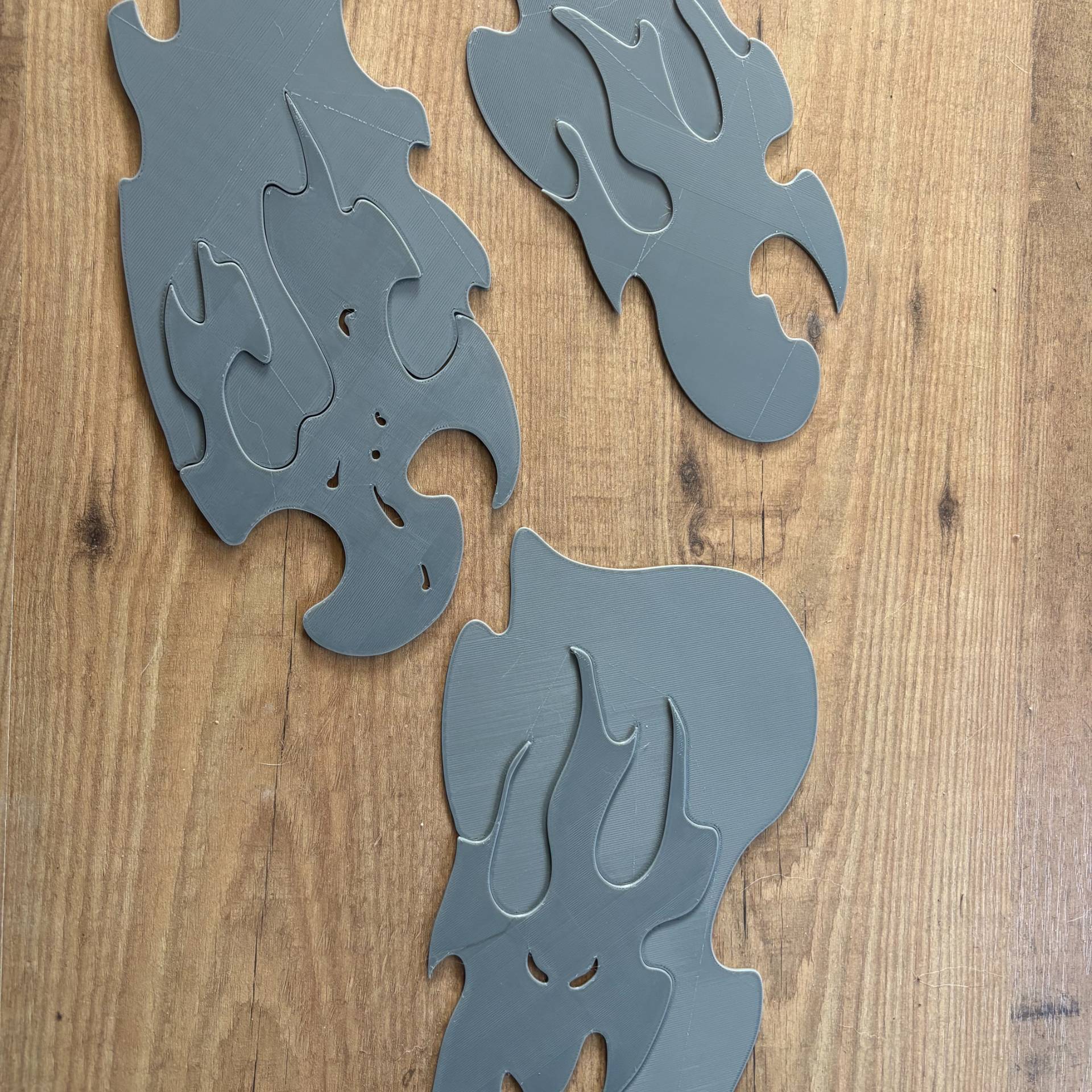 3D Printer Files | 3MF File | Airbrush True Fire Stencils | Creality Cloud