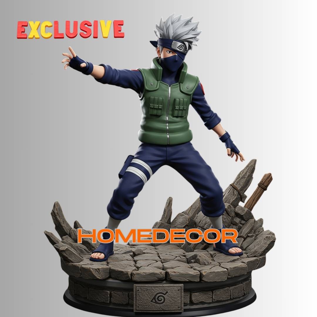 3D Printer Files | 3MF File | Hatake Kakashi from Naruto Fanart | Creality Cloud