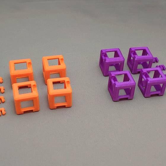 3D Printer Files | 3MF File | Infinity Cube Fidget Wireframe | Creality Cloud