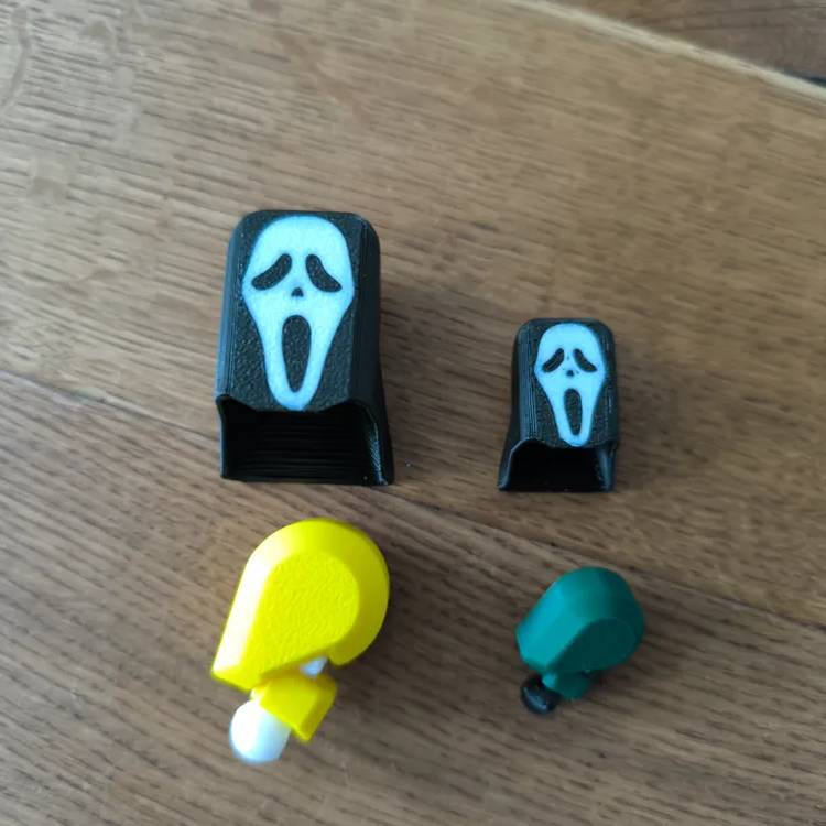 3D Printer Files | 3MF File | Scream Mask for Dummy13 - Halloween ...