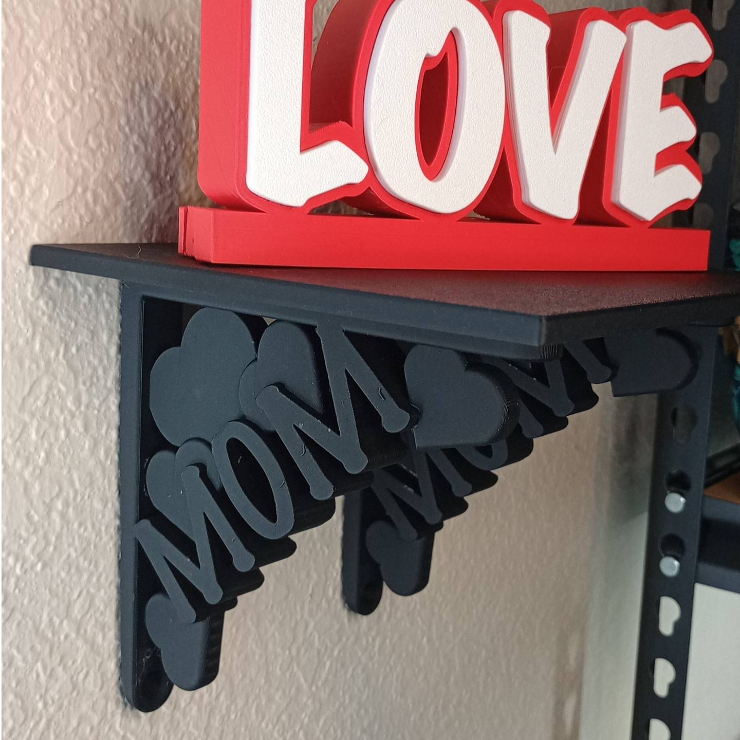 3D Printer Files | 3MF File | MOM Shelf – 3D Printed Floating Wall ...