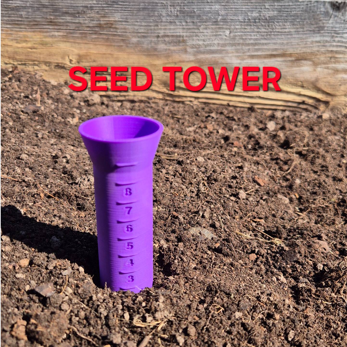 3D Printer Files | 3MF File | Seed Tower / Seed Distributor 10cm ...