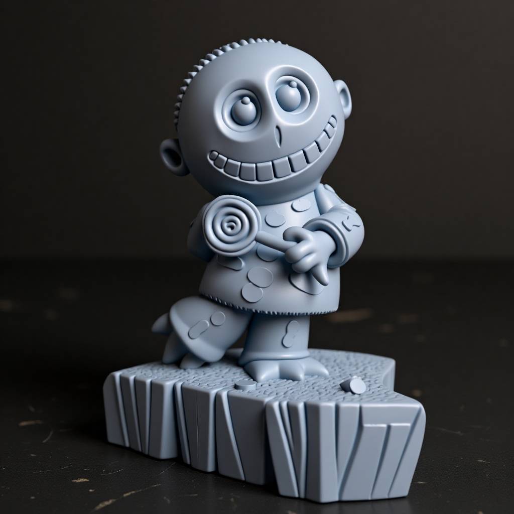 3D Printer Files | 3MF File | Barrel Nightmare before Christmas Fan Art ...