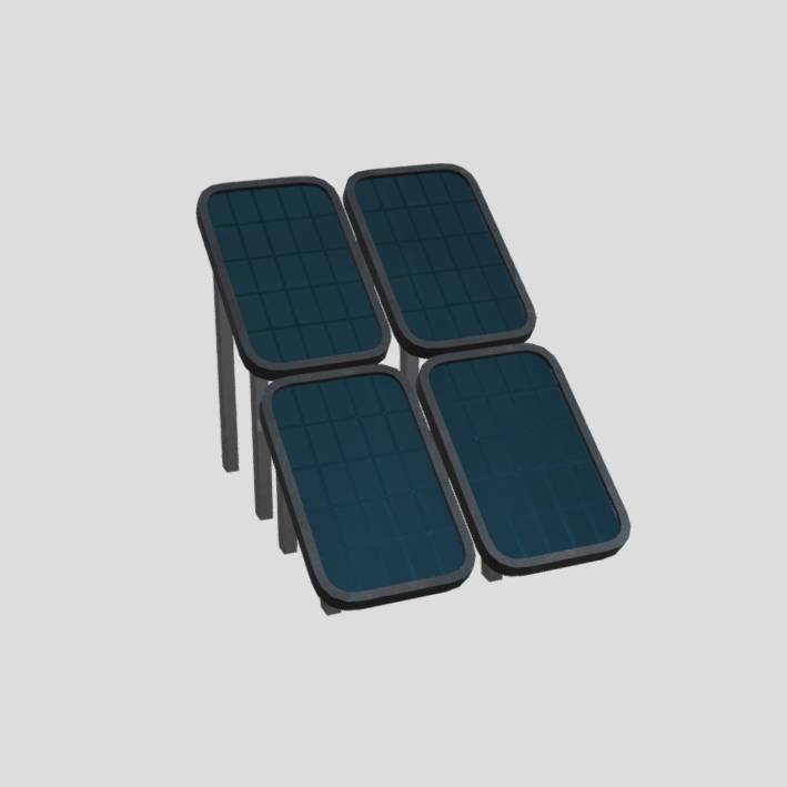Props & Terrain STL Download - Solar Panelsby neagww