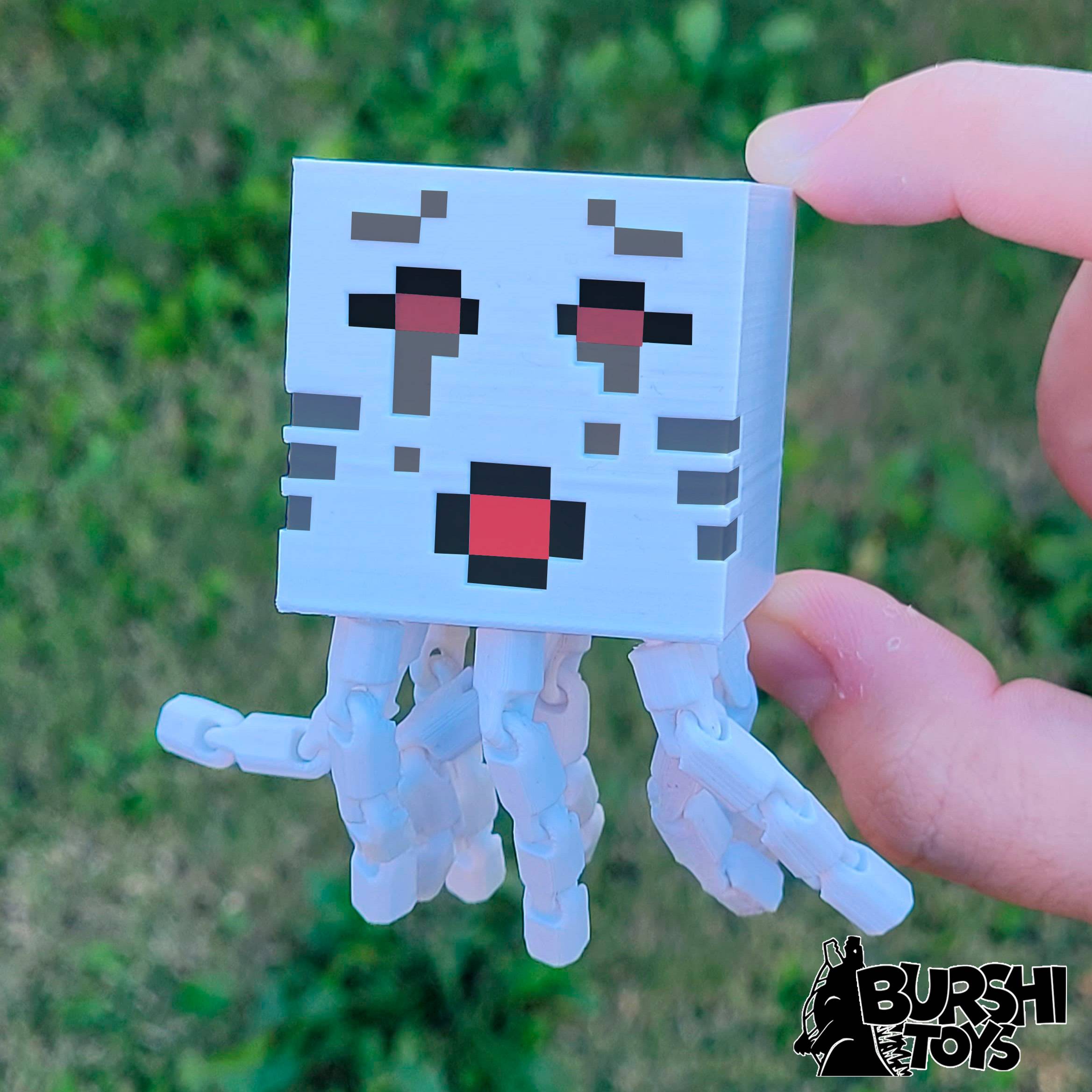 3D Printer Files | 3MF File | ANGRY GHAST MINECRAFT FLEXI ARTICULATED ...