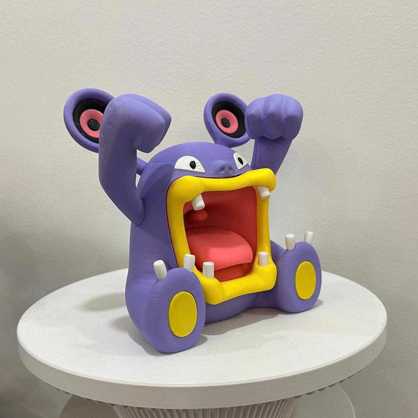 3D Printer Files | 3MF File | Loudred Pokemon Multi color | Creality Cloud
