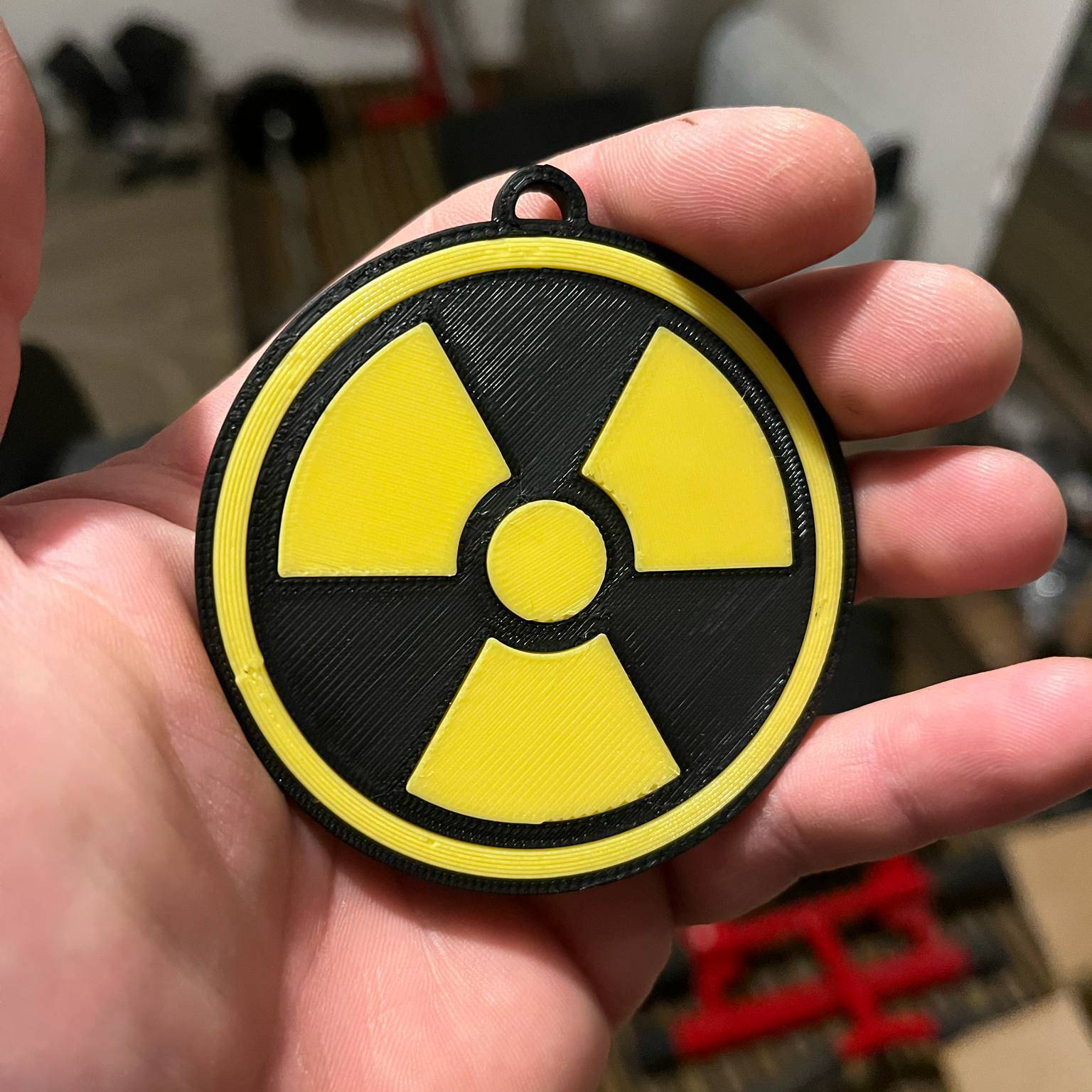 3D Printer Files | 3MF File | Fallout Nuke symbol, atom bomb icon ...