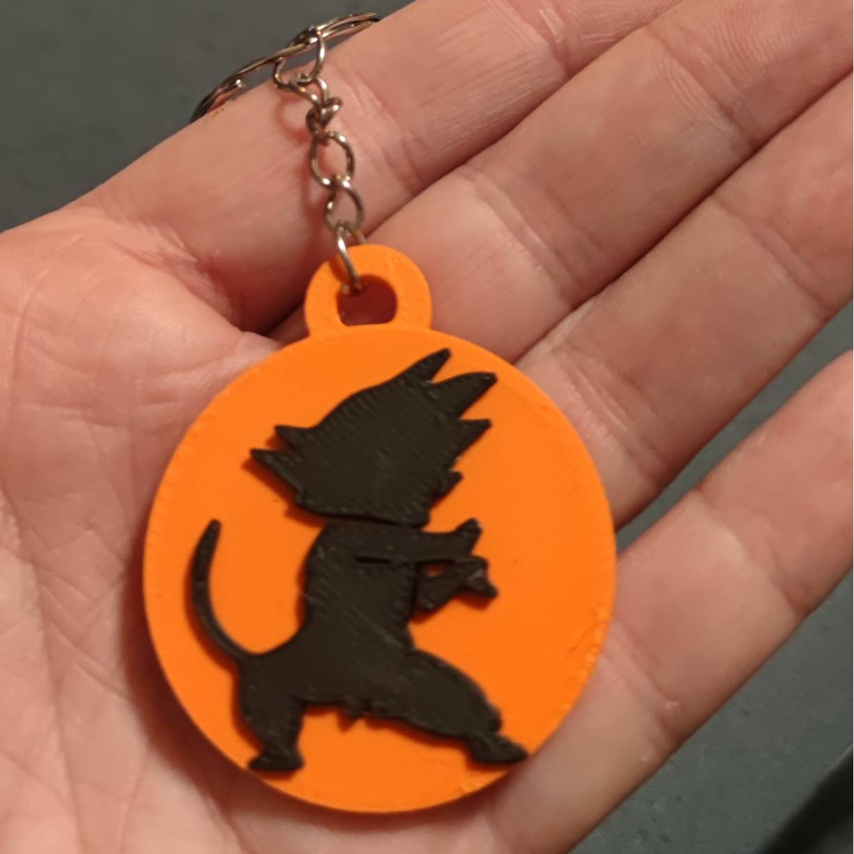 3D Printer Files | 3MF File | Goku keychain | Creality Cloud
