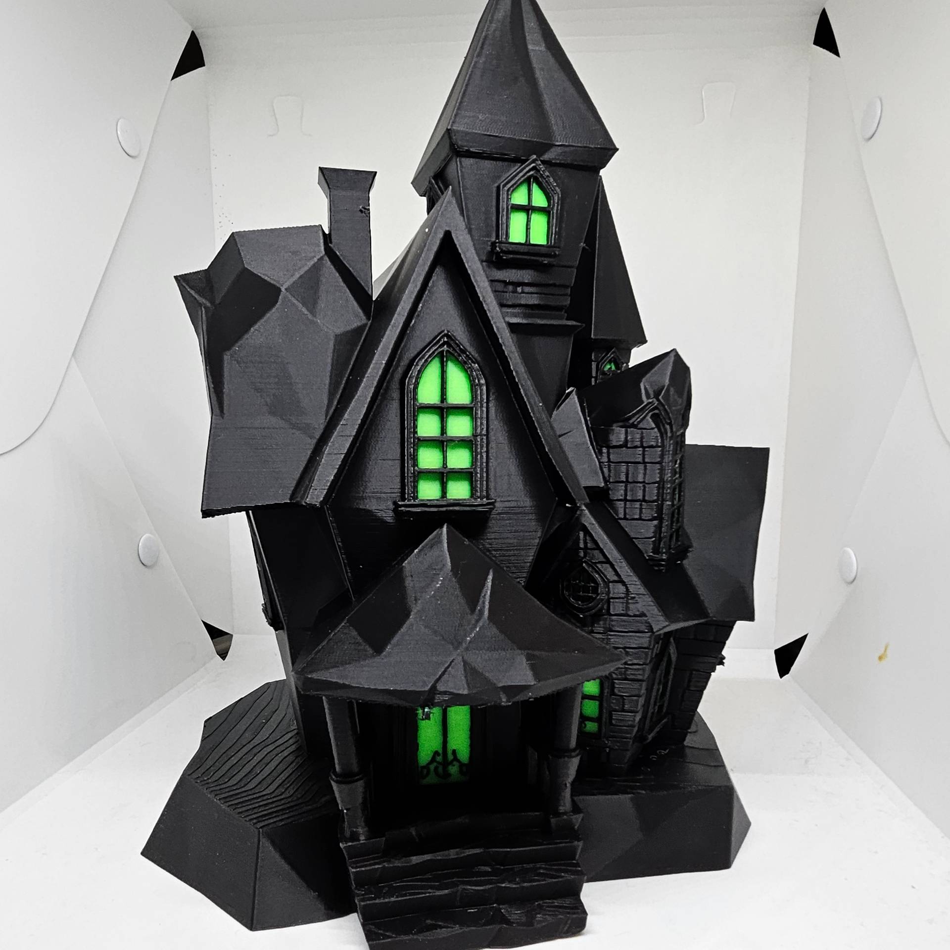3D Printer Files | 3MF File | Haunted House (glowing in the dark ...