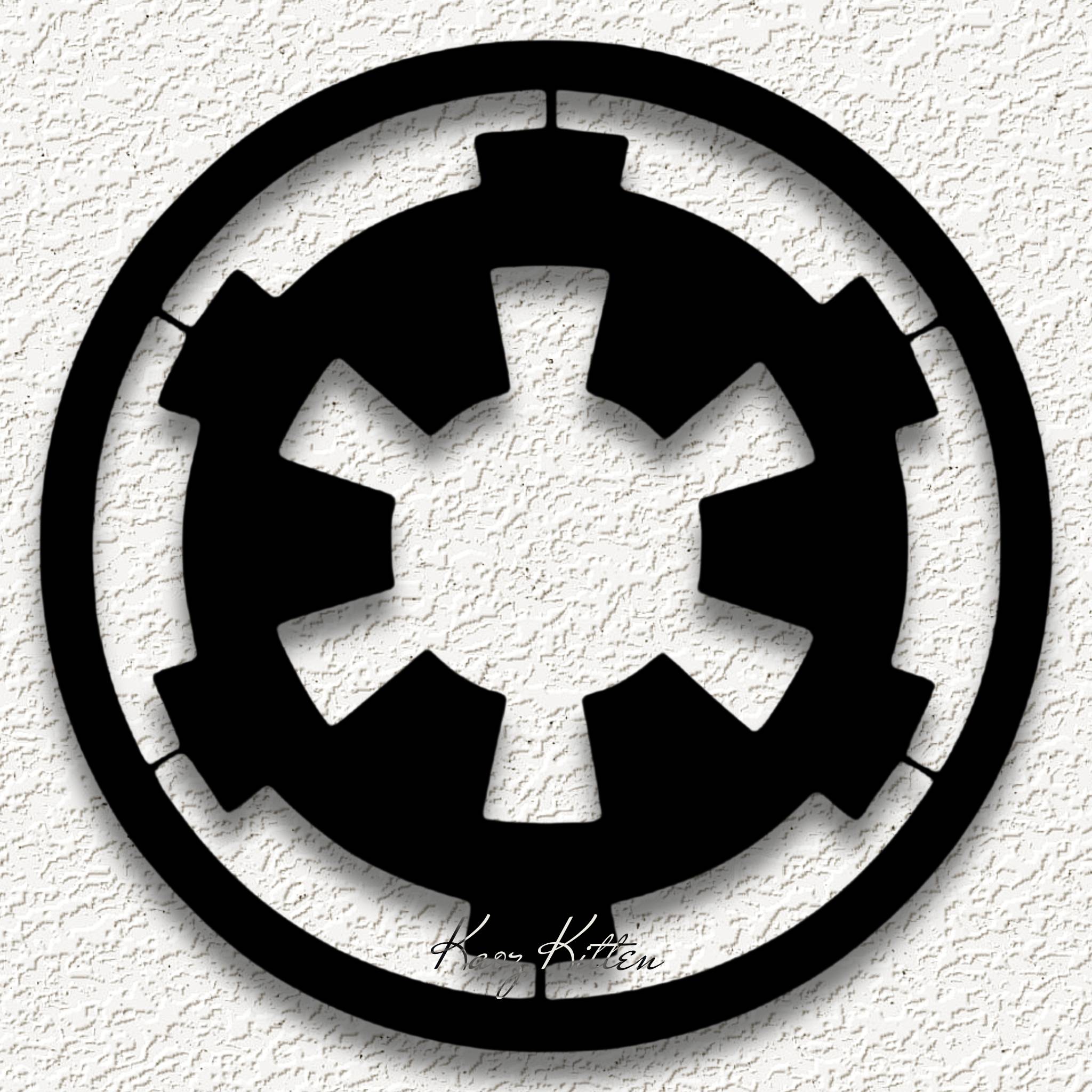 Sculptures & Artworks STL Download - star wars galactic empire crest ...