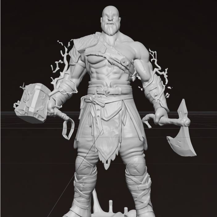 3D Printer Files | 3MF File | Barbarian | Creality Cloud