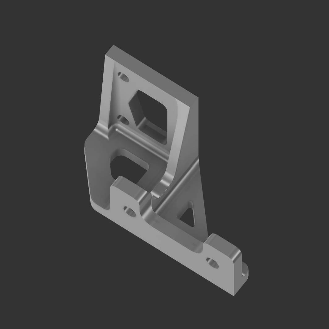 Free 3D Printer Parts STL Download - Skeletonized G-Sensor Bracket ...