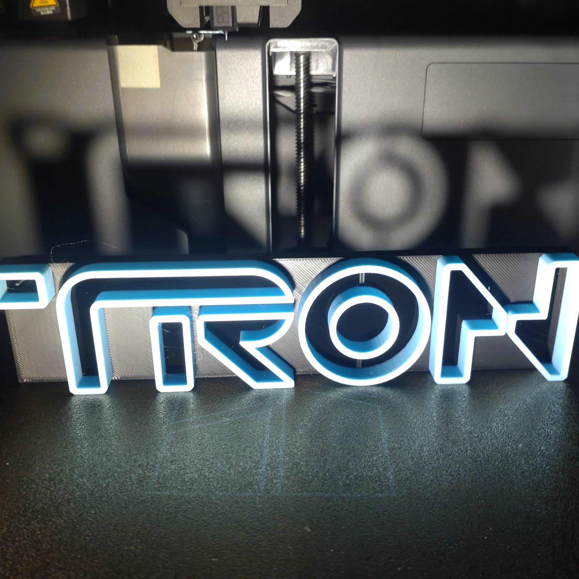 3D Printer Files | 3MF File | Tron Legacy Logo | Creality Cloud