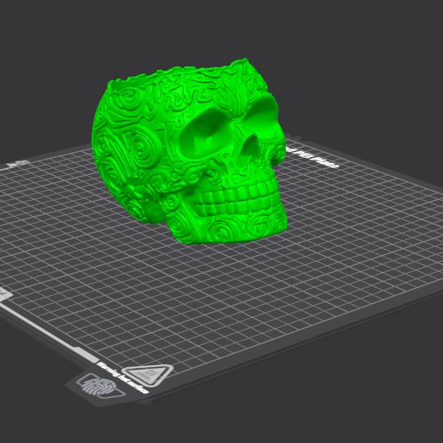 3D Printer Files | 3MF File | Skull Shaper Pot/Planter Cover | Creality ...