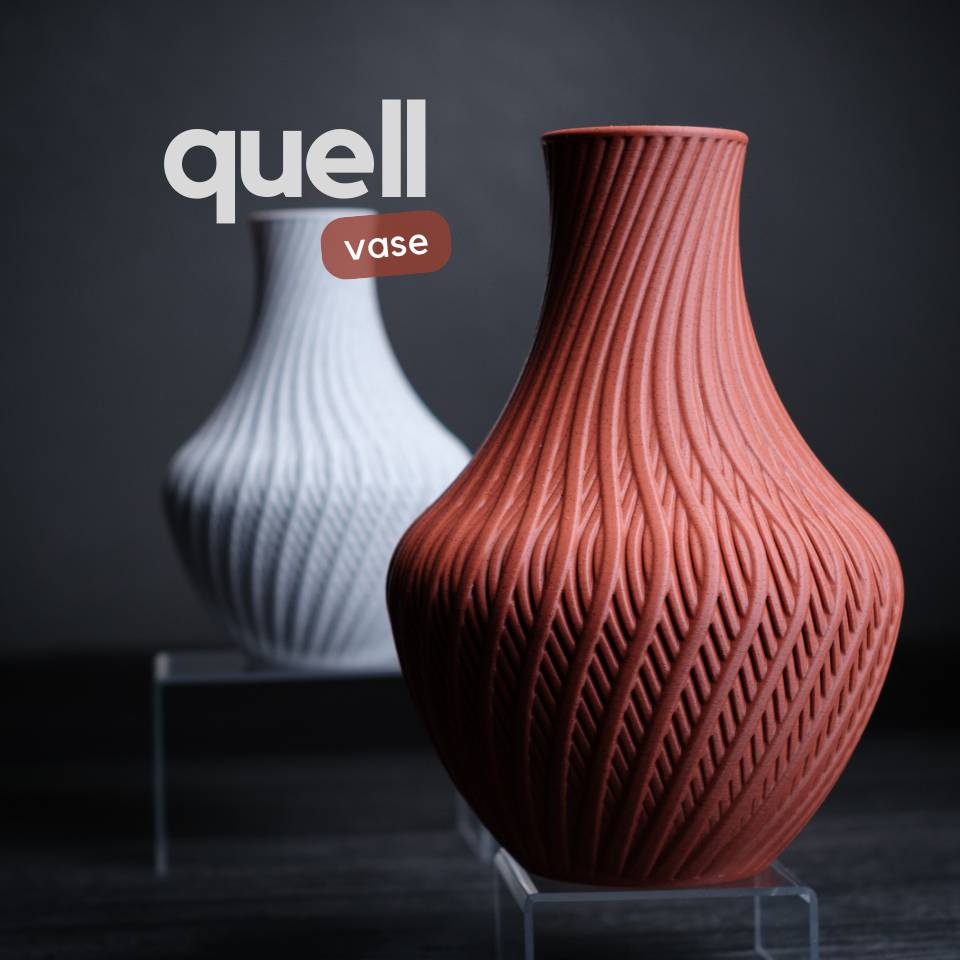 3D Printer Files | 3MF File | quell · vase | Creality Cloud