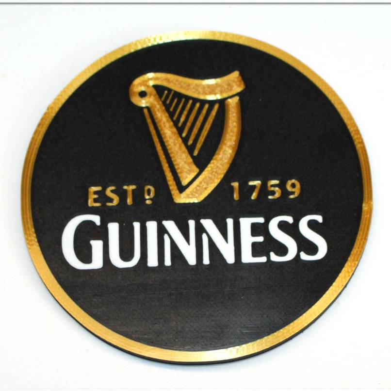 3D Printer Files | 3MF File | Guinness Coasters | Creality Cloud