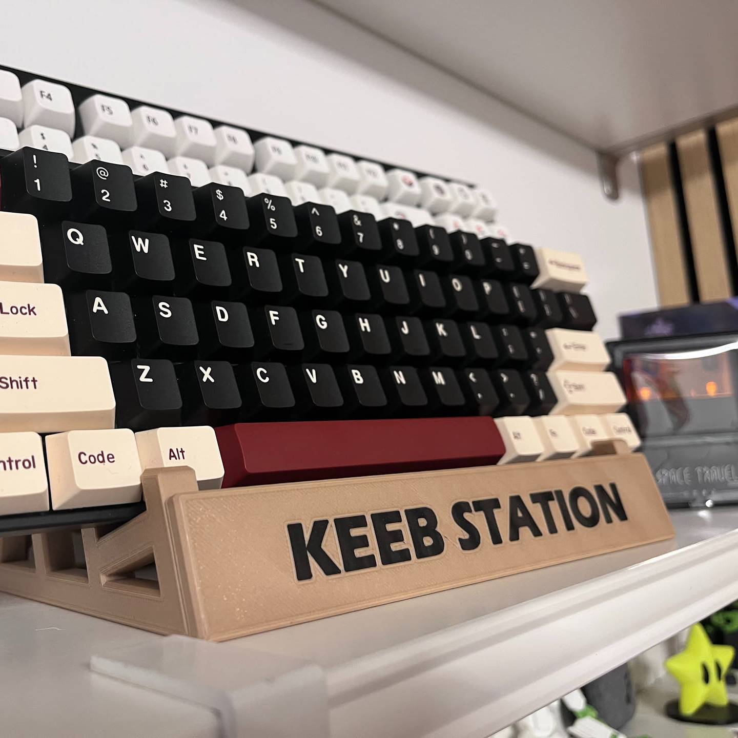 3D Printer Files | 3MF File | Keeb Station: Double Keyboard Stand ...