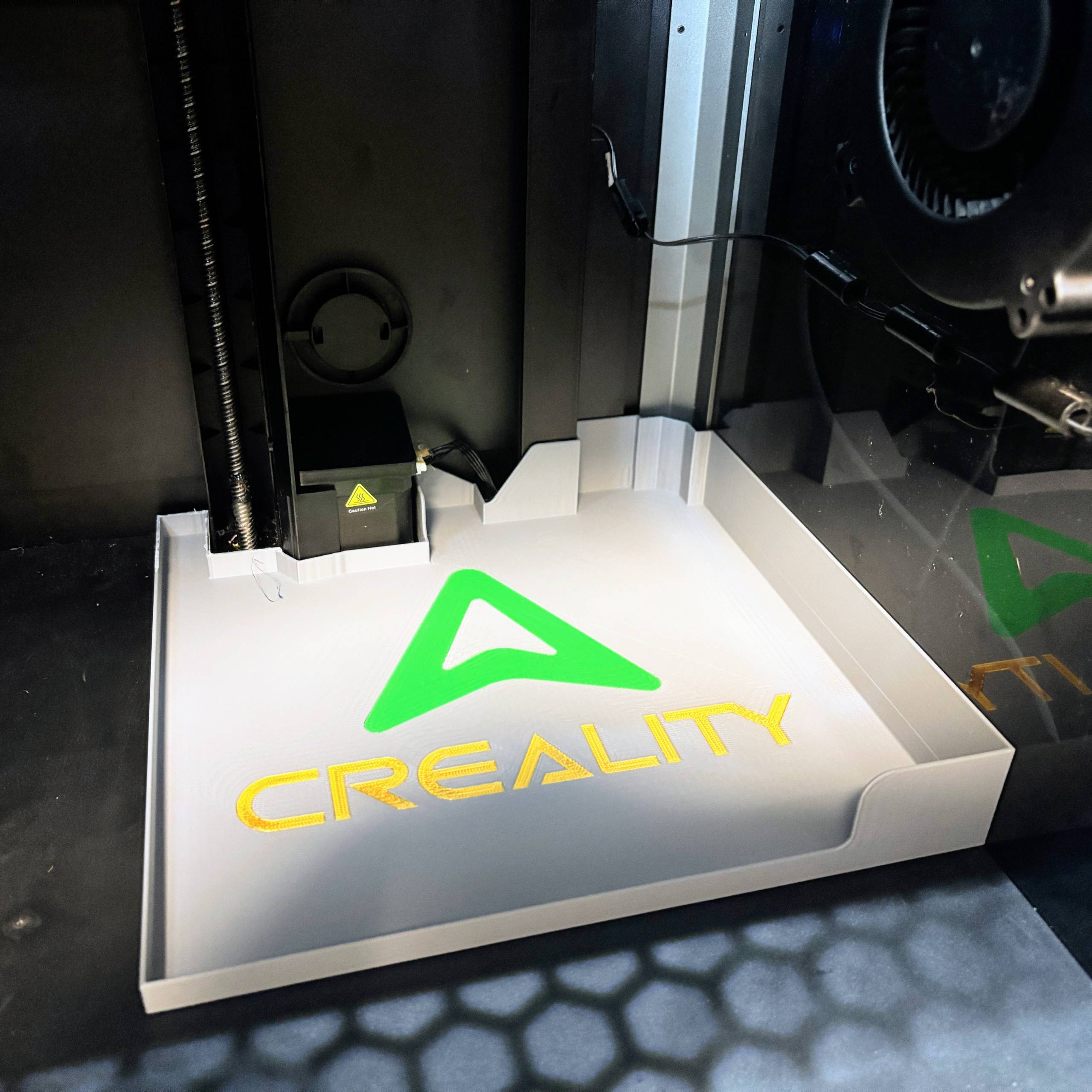 Fichier pour Imprimante 3D | Fichier 3MF | Creality K1 Max Poop Tray for CFS Upgrade Purge ...