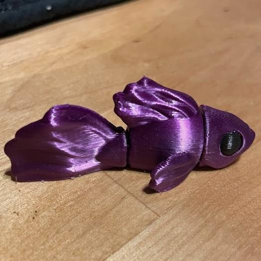 3D Printer Files | 3MF File | Flexi Betta Fish | Creality Cloud